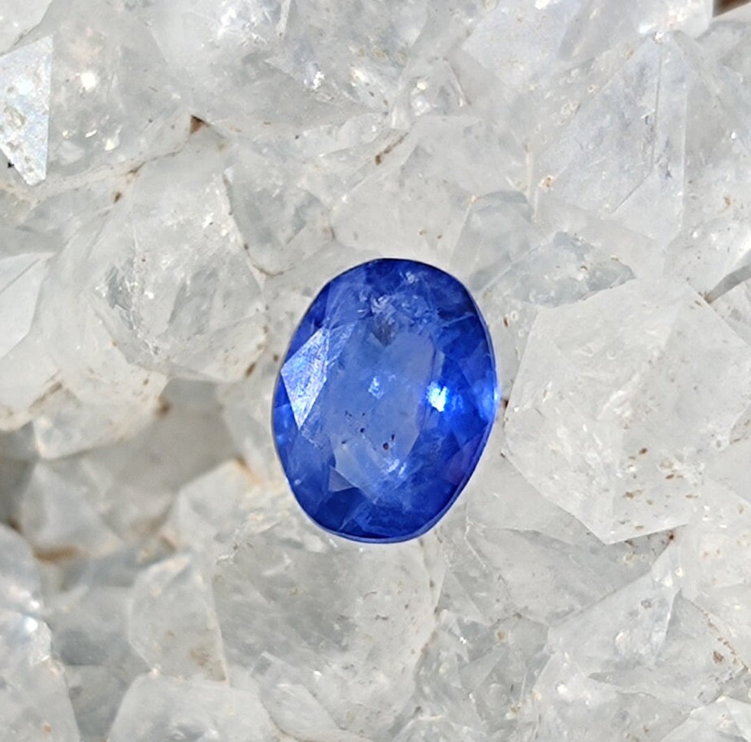 Amazing Quality.! Kashmir Blue Sapphire Faceted - Natural Heated Jammu ...
