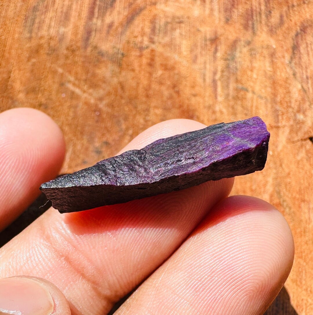 Rare. Sugilite Rough Stone Natural Manganese Rare Sugilite Rough ...