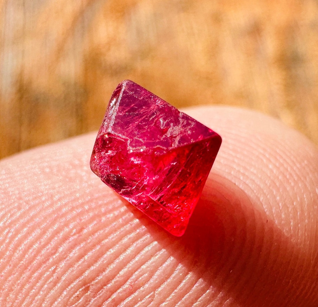Amazing.! Pigeon Red Spinel Raw - Burmese Red Spinel Stone - Healing ...