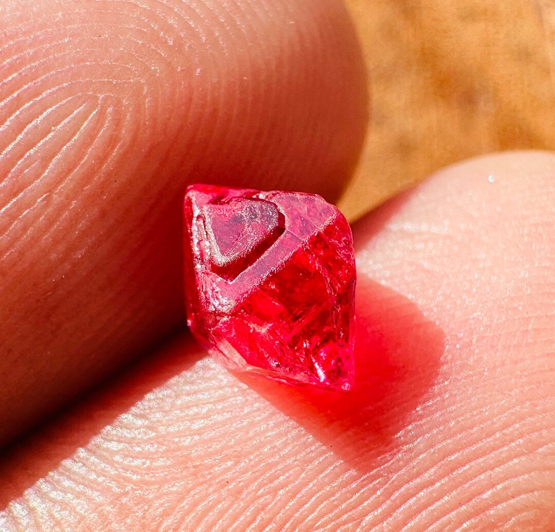 Amazing.! Pigeon Red Spinel Raw - Burmese Red Spinel Stone - Healing ...