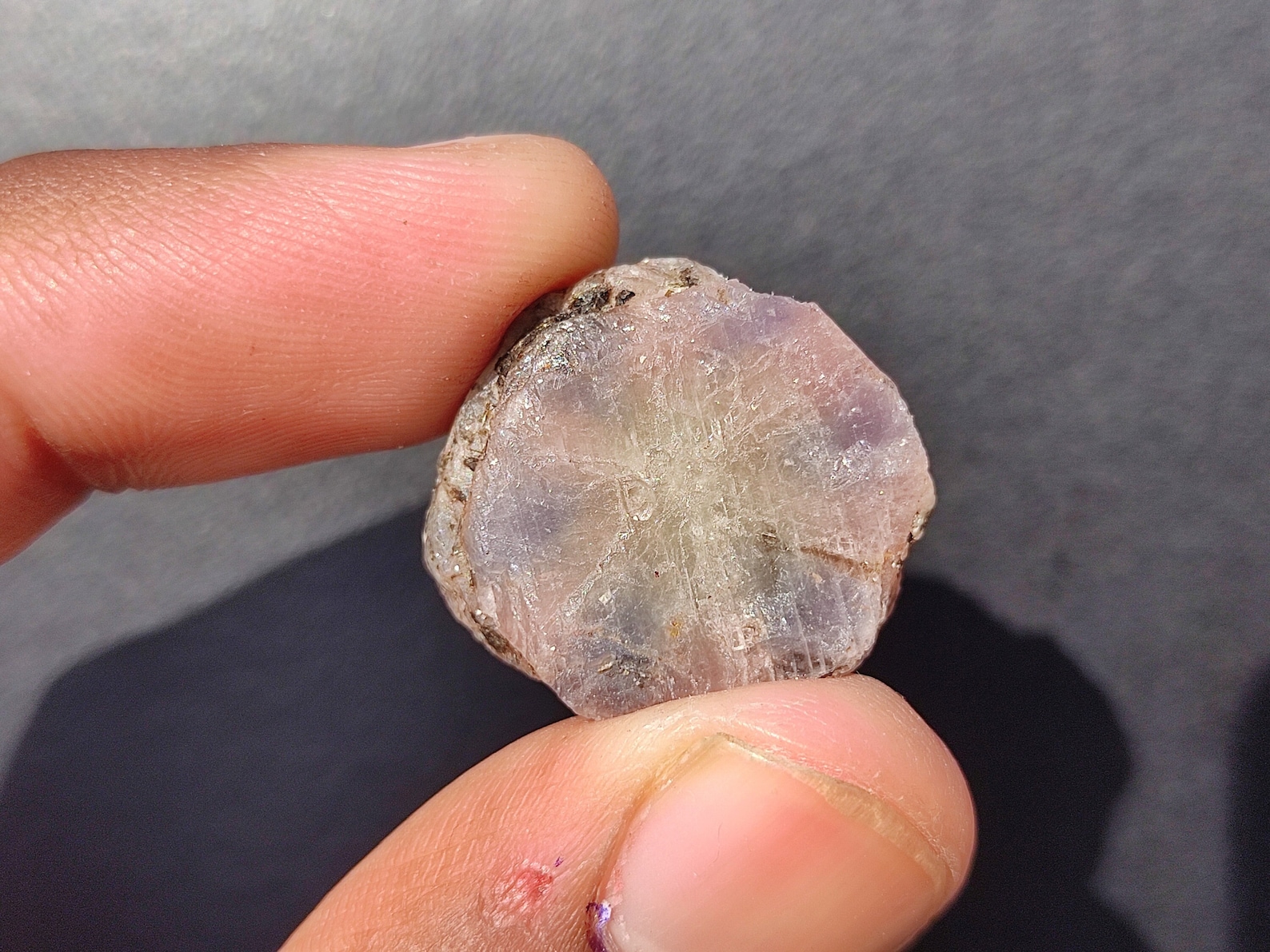 RARE TRAPICHE SAPPHIRE Raw Natural Trapiche Sapphire Crystal - Etsy