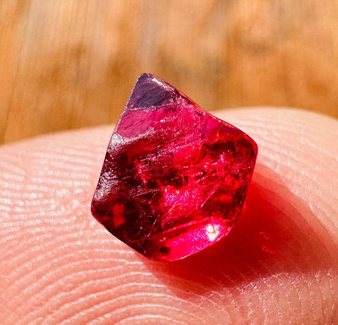 Amazing.! Pigeon Red Spinel Raw - Burmese Red Spinel Stone - Healing ...