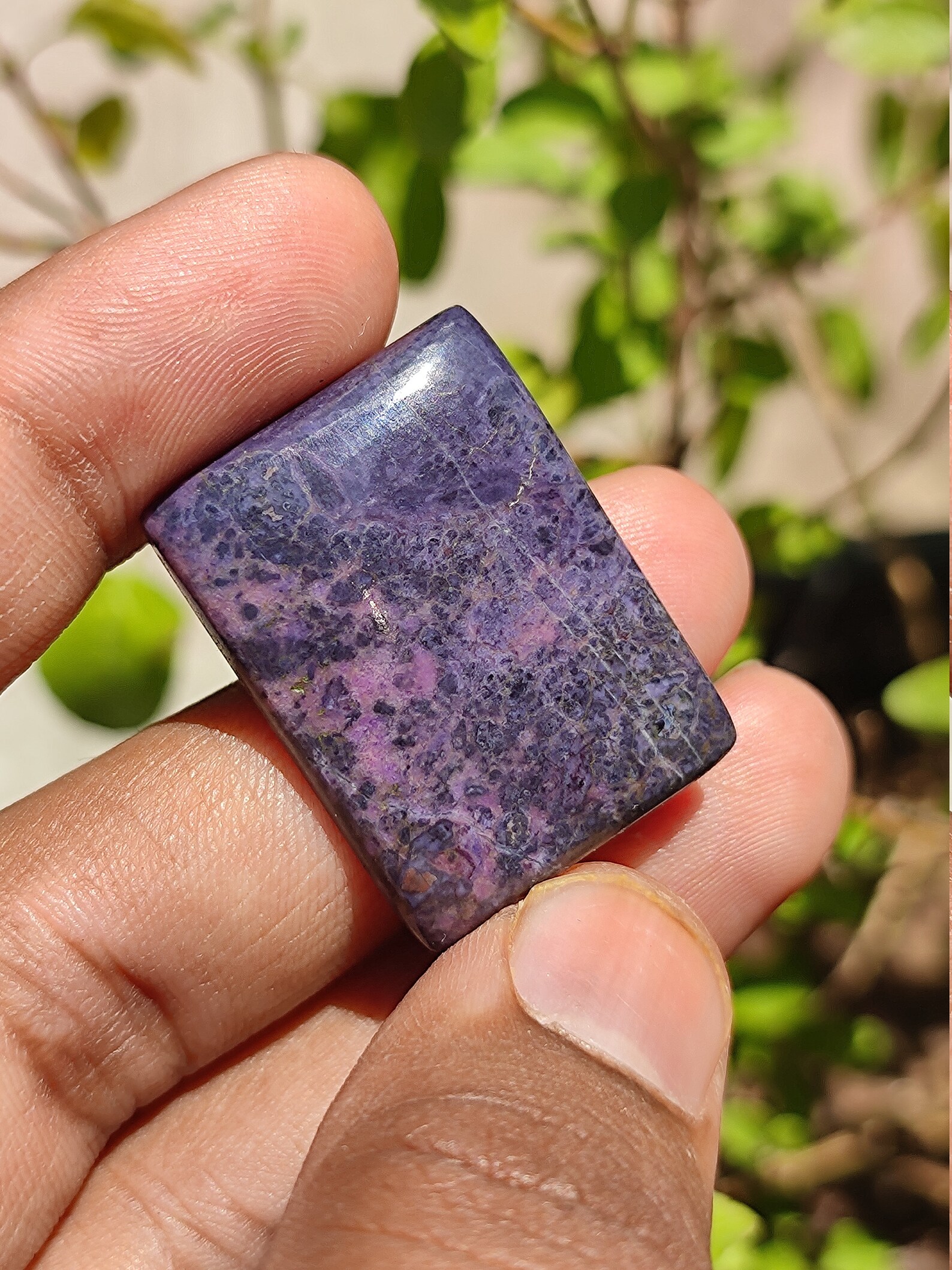 RARE SUGILITE CRYSTAL Natural Gel Sugilite Smooth Cabochon - Etsy