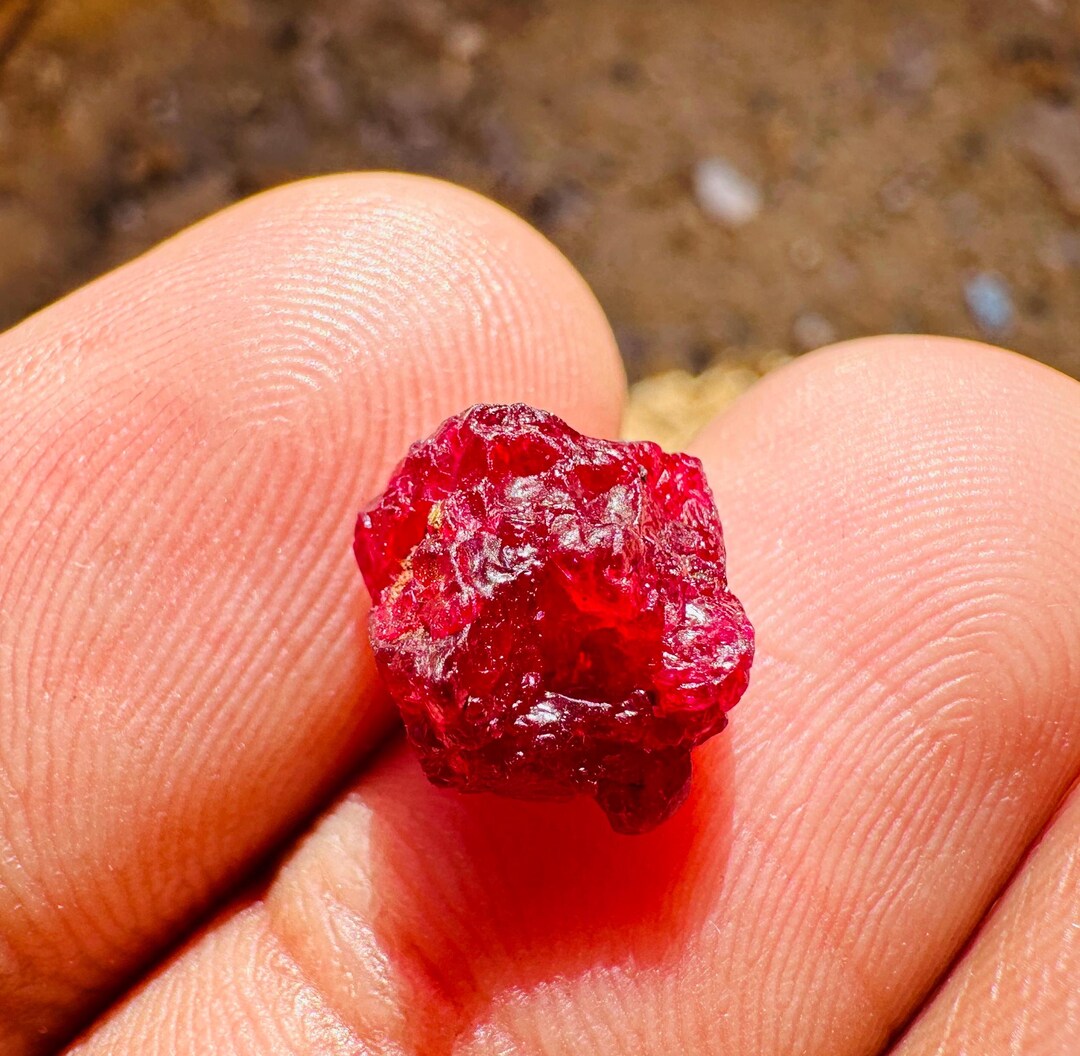 Unheated.! Ruby Rough Stone - Natural Raw Ruby Stone - Healing Crystal ...