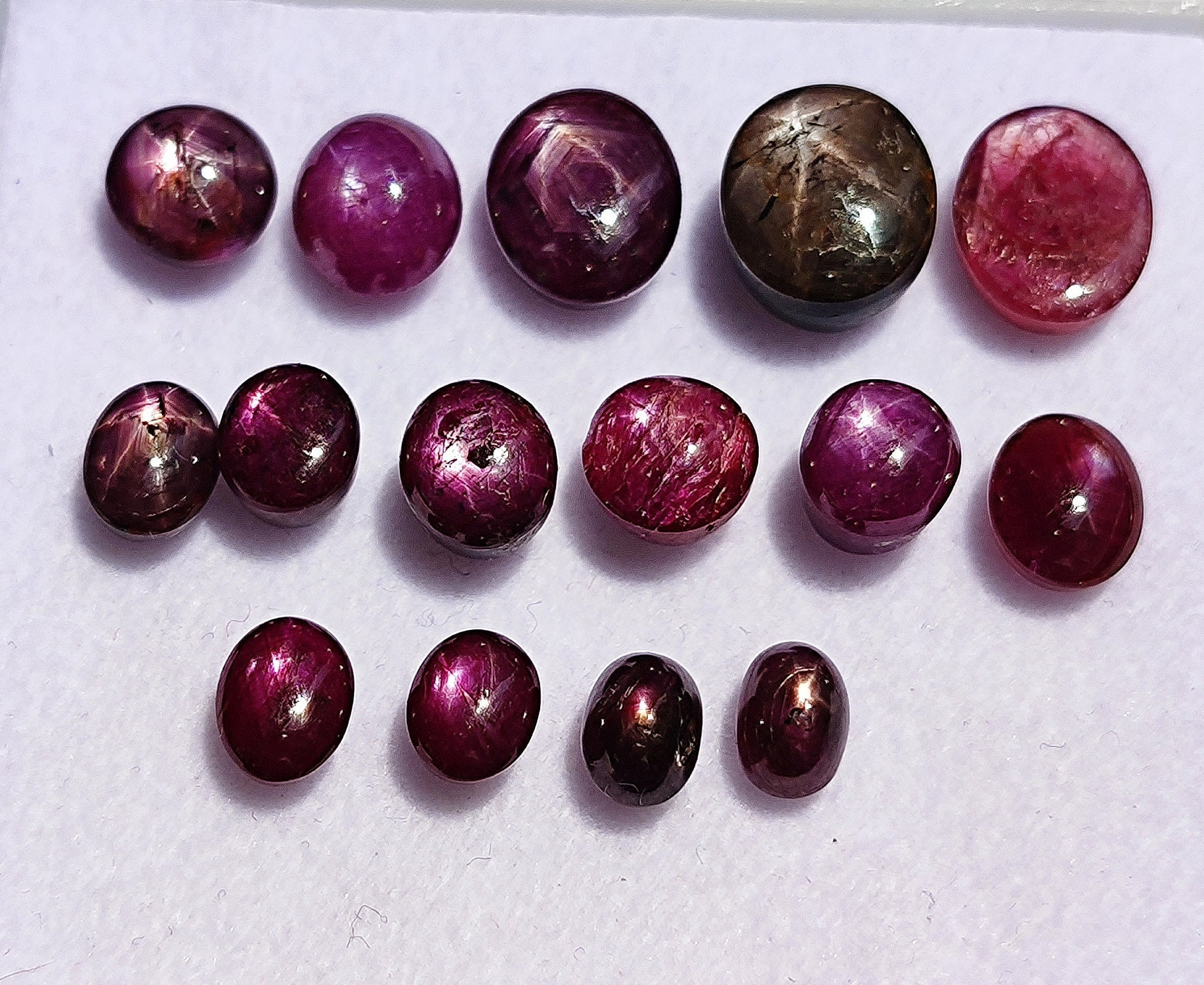Amazing Quality.. Star Ruby Cabochon Natural Star Ruby - Etsy UK