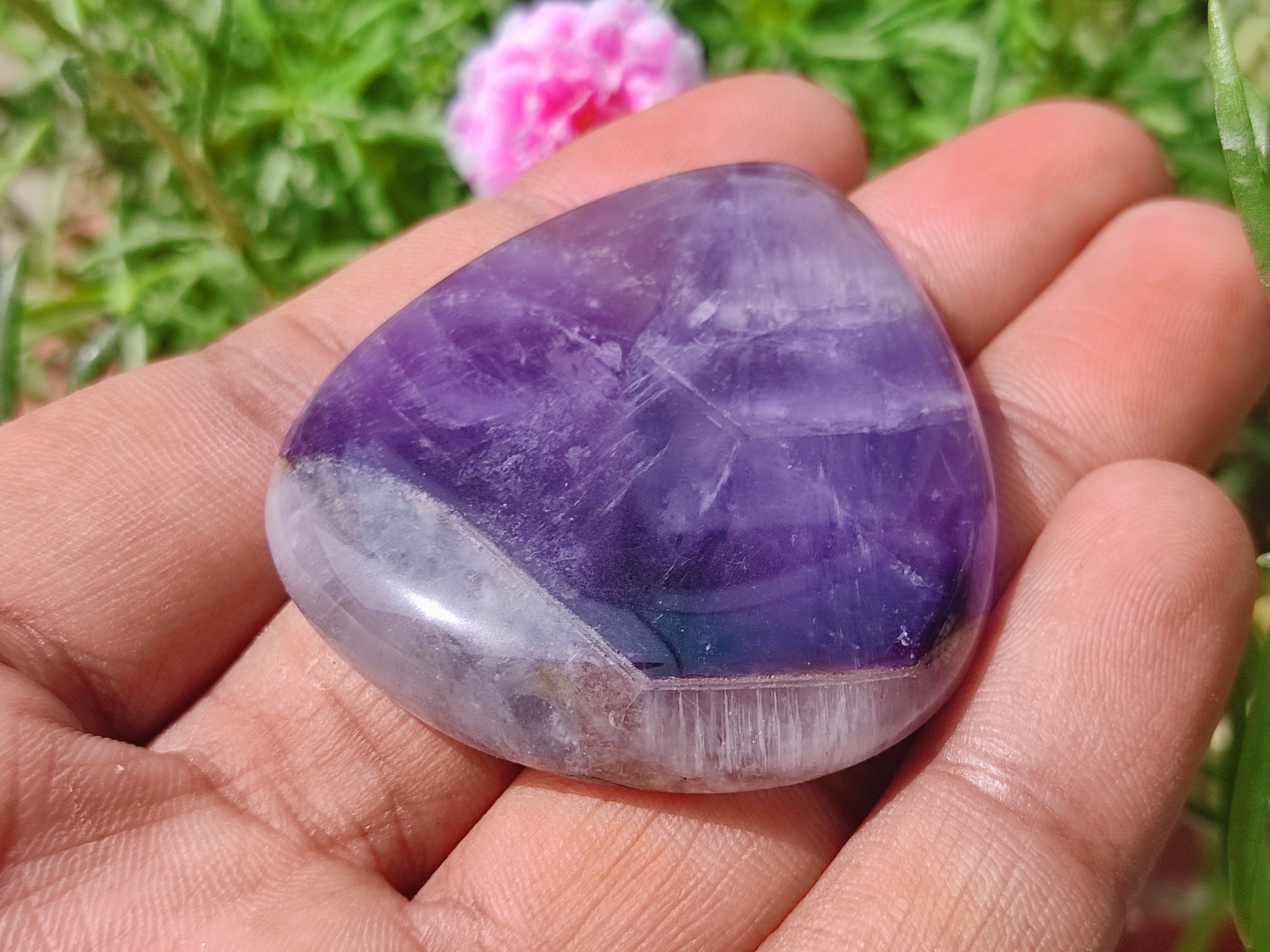 PORTAL AMETHYST CRYSTAL Natural Phantom Amethyst Cabochon | Etsy