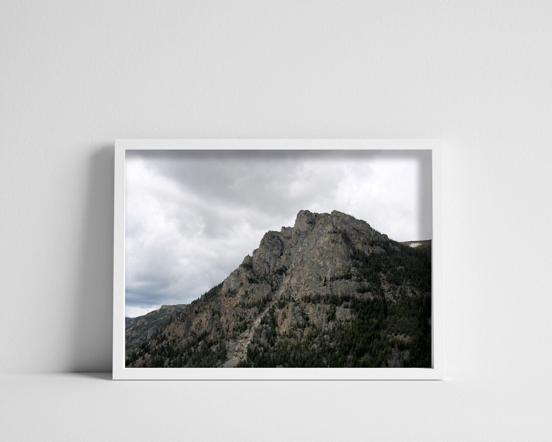 Absaroka-beartooth Mountains Color Photography Print Original ...