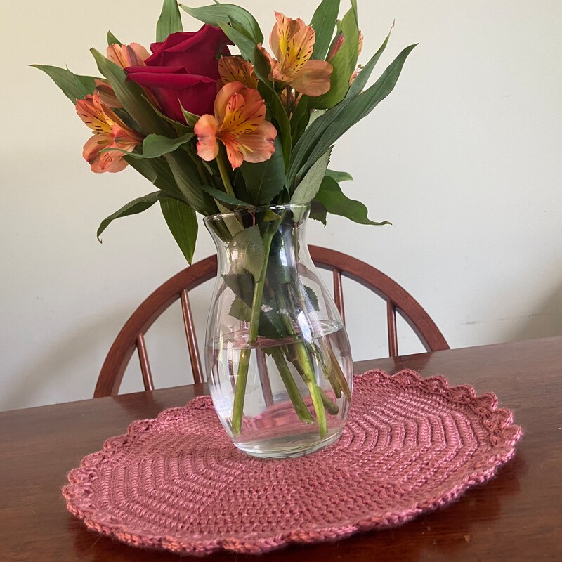 Crochet Table Mat - Etsy