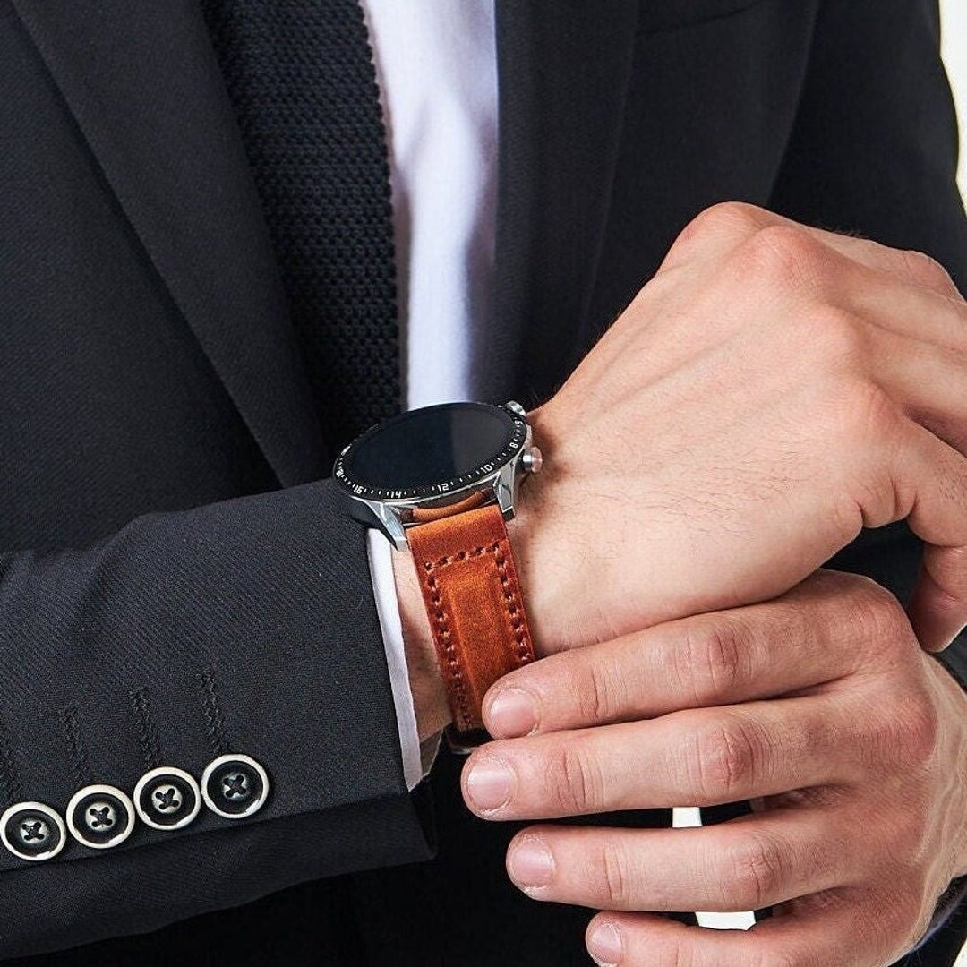 Camel Color Garmin Watch Strap, Garmin Fenix 5, 6, 7, 8, Venu, Venu Sq ...