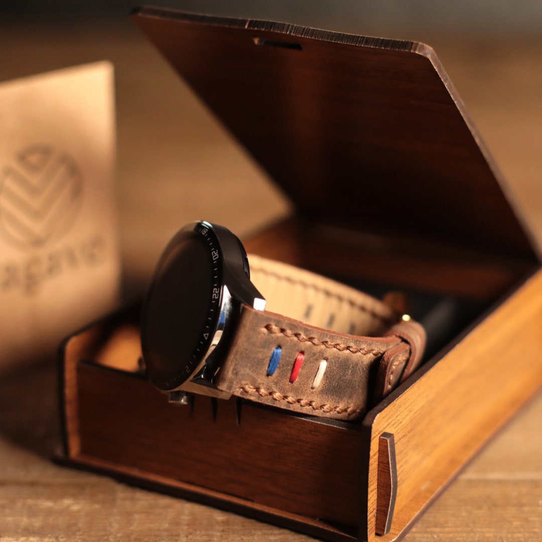 Personalized Watch Band, Omega, Hamilton, Orient, Seiko, Fossil, Brown ...