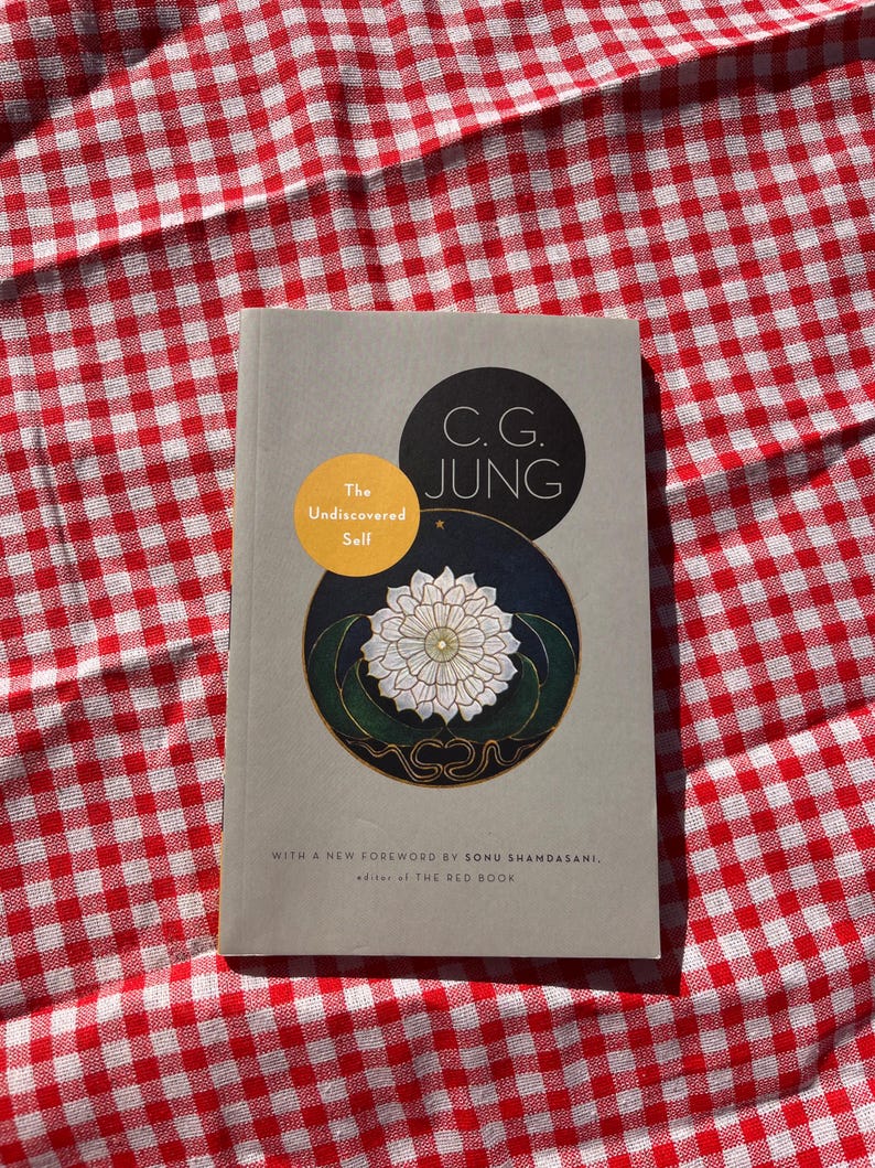The Undiscovered Self By Carl Jung Etsy