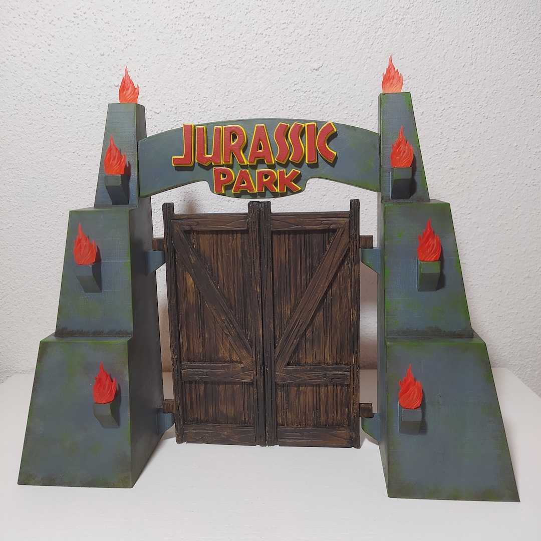 Dinosaur Park Entrance Gate - Etsy