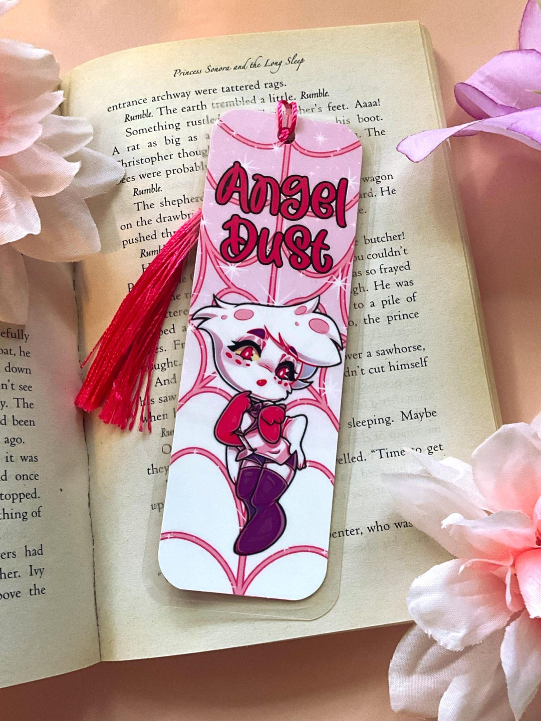 Angel Dust Bookmark Hazbin Hotel - Etsy