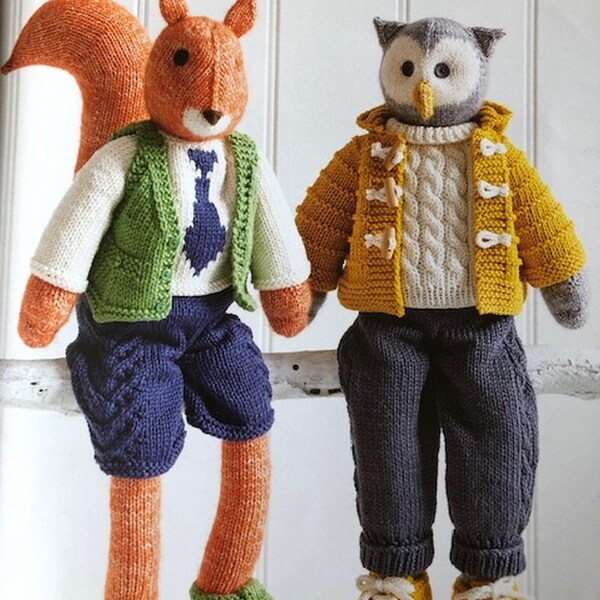Knitted Animals - Etsy