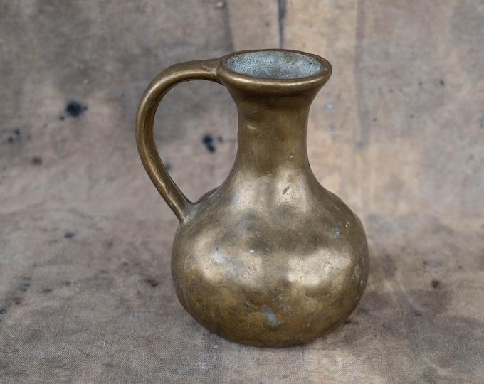 Vintage Ceramic Pitcher, Water Ewer Lemonade Server, Embossed Leaf ...
