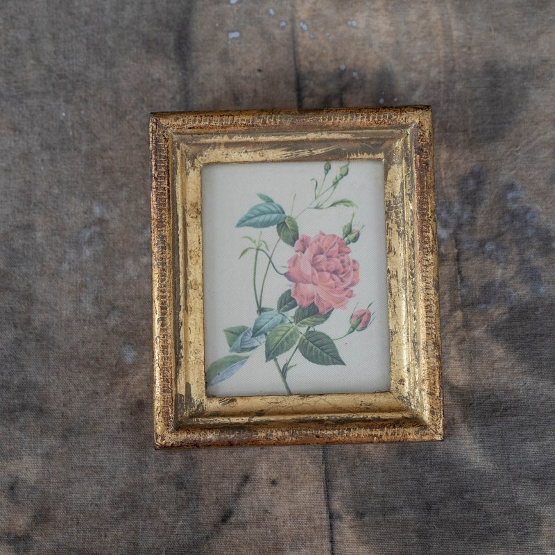 Antique Tiny Gold Frames - Etsy