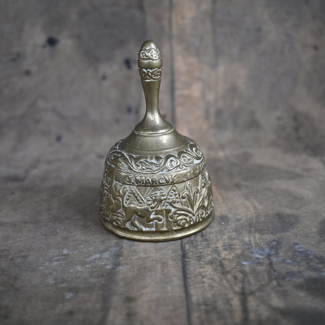 Vintage Altar Bell Brass Hand Bell Vintage Witch Bells - Etsy