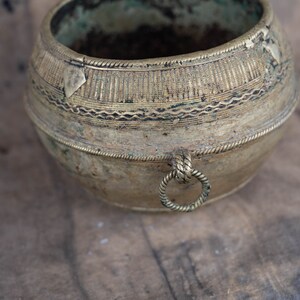 Witches Metal Cauldron Antique Offering Bowl Incense Burner Wiccan ...