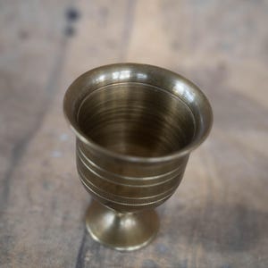 Brass Chalice Witch Wiccan Ritual Cup Vintage Altar Piece - Etsy