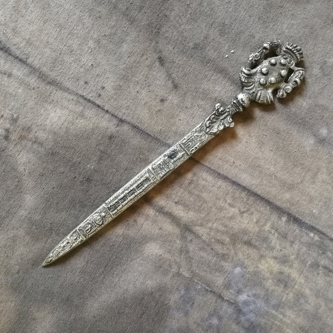 Vintage Ritual Dagger Athame Wicca Witch Knife Letter Opener - Etsy