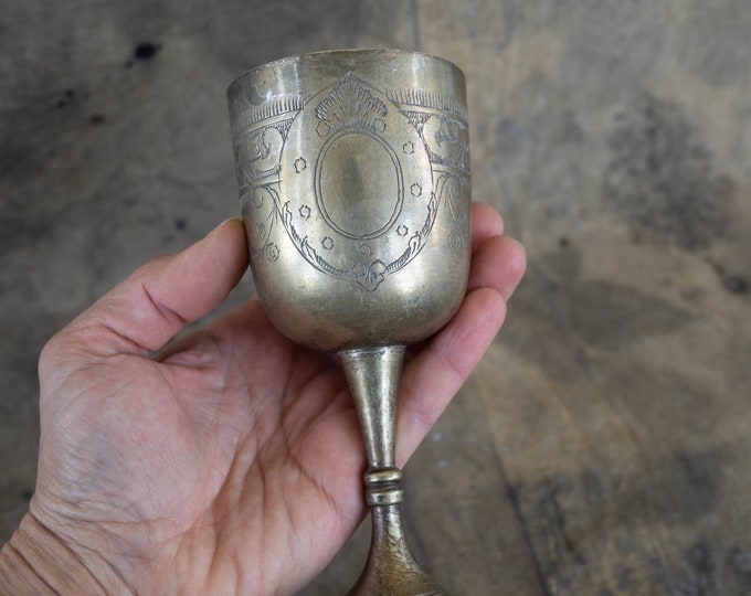 Ritual Chalice Vintage Witch Altar Cup Wiccan Metal Goblet - Etsy