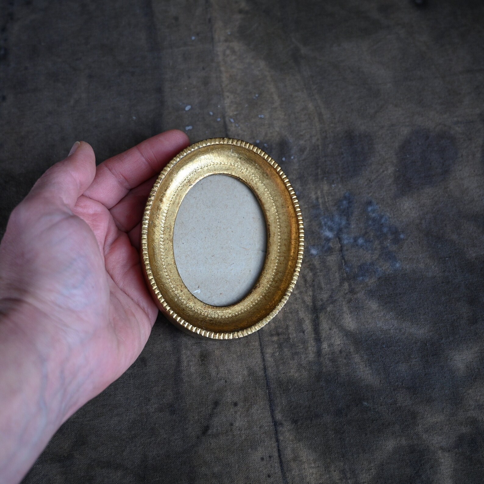 Wall Oval Gold Frame Vintage Wooden Photo Frame Oval Picture - Etsy