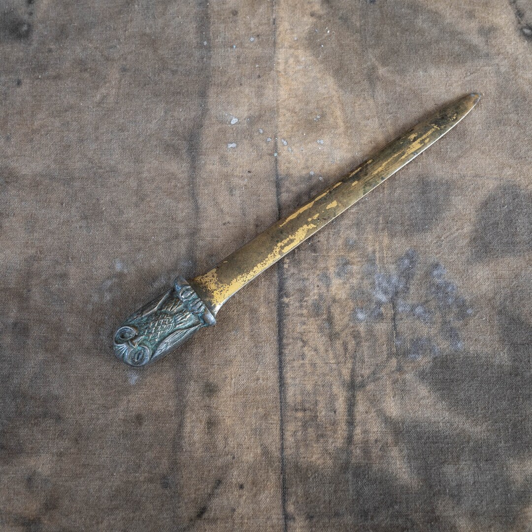 Wicca Ritual Dagger Vintage Athame Witches Knife Letter Opener - Etsy