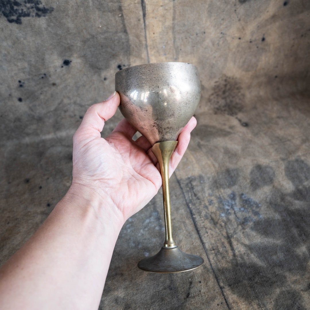 Vintage Altar Chalice Silver Ritual Cup Wicca Witch Goblet - Etsy