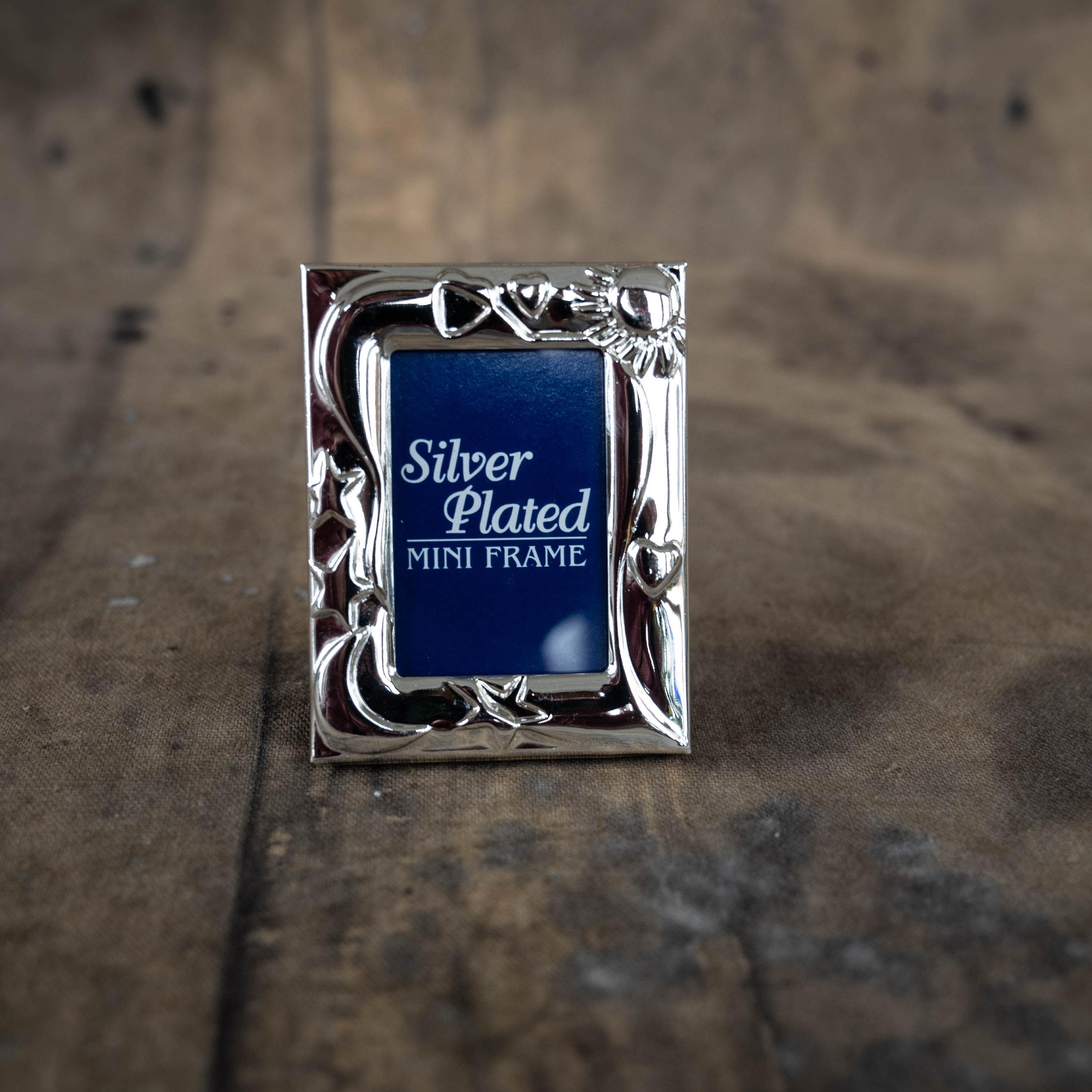 Mini Silver Frame Celestial Picture Frame Embossed Photo Frame - Etsy