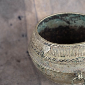 Witches Metal Cauldron Antique Offering Bowl Incense Burner Wiccan ...