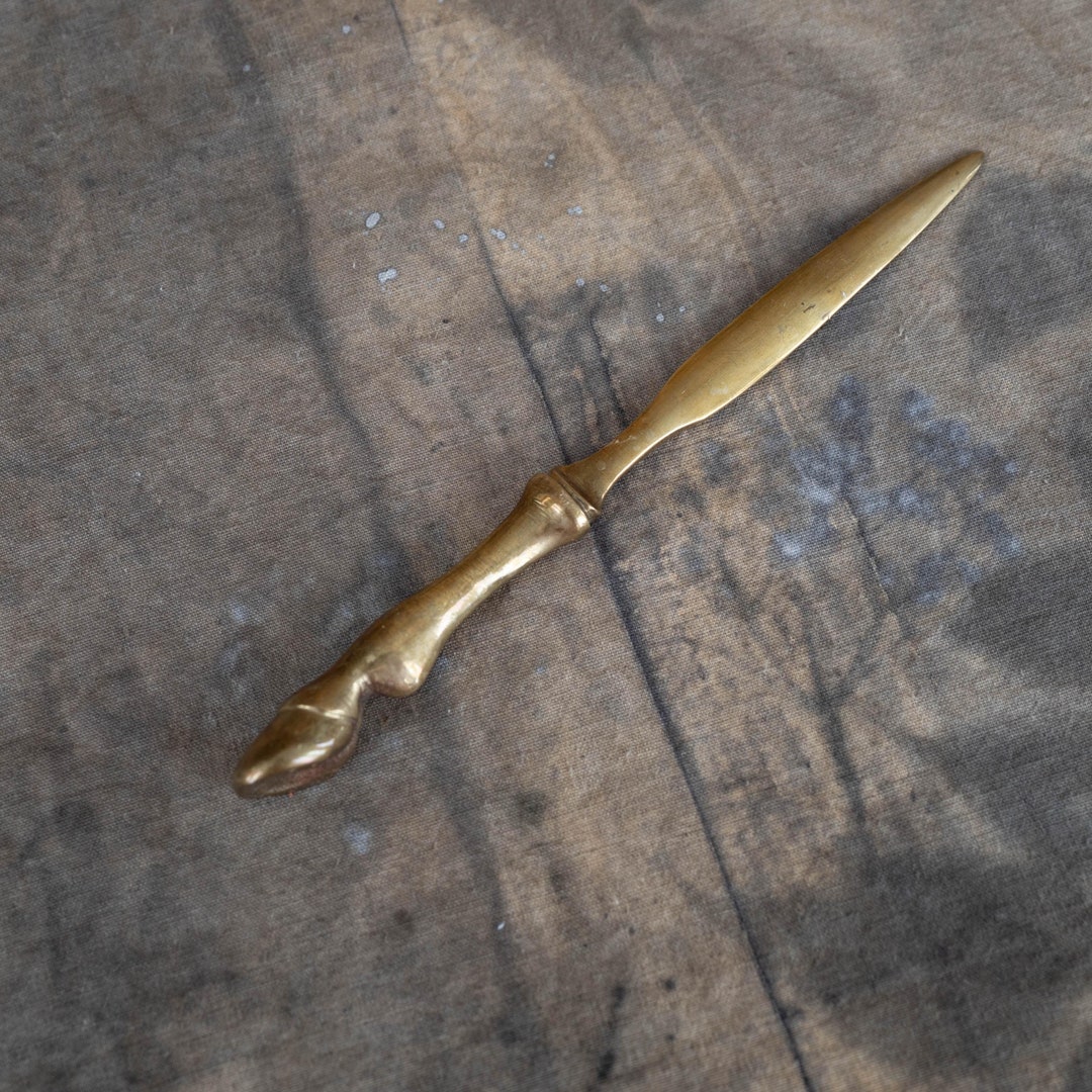 Vintage Athame Wicca Ritual Dagger Pretty Witches Knife Letter Opener ...