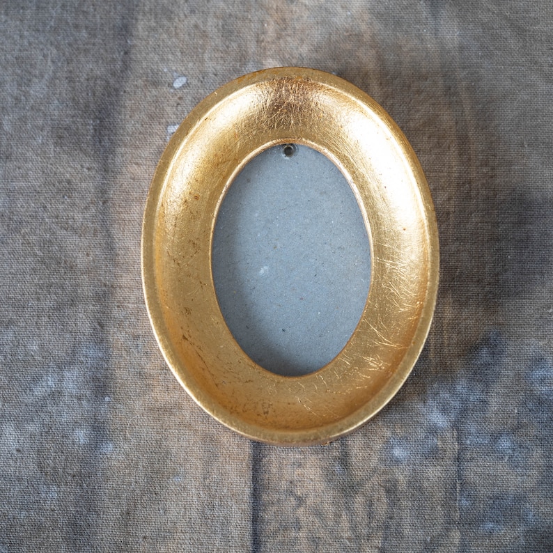 Wall Oval Gold Frame Vintage Wooden Photo Frame Oval Picture Frame - Etsy
