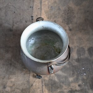 Vintage Copper Cauldron - Witch Spell Pot - Rustic Offering Bowl ...