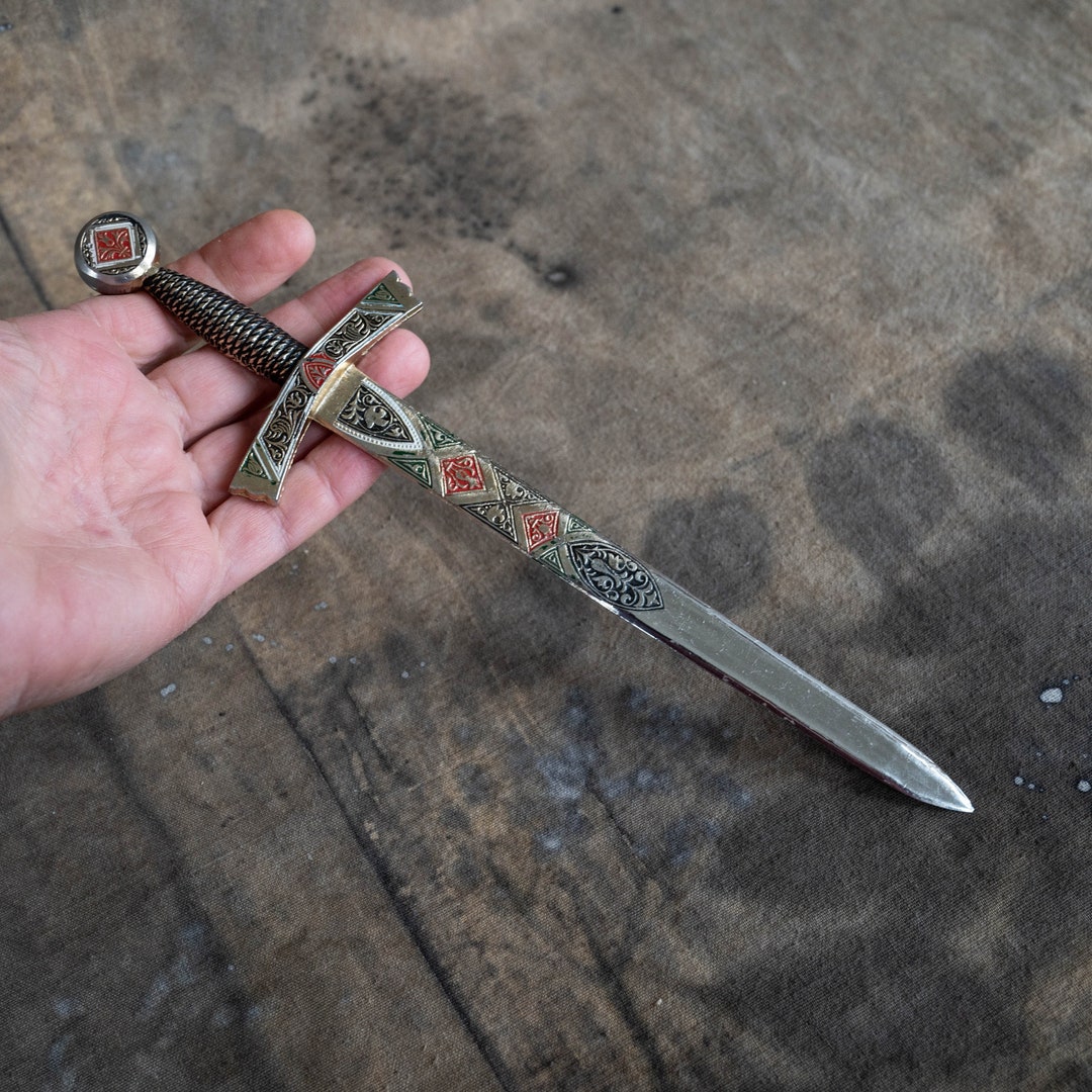 Vintage Athame Ornate Witches Knife Wicca Ritual Dagger Letter - Etsy