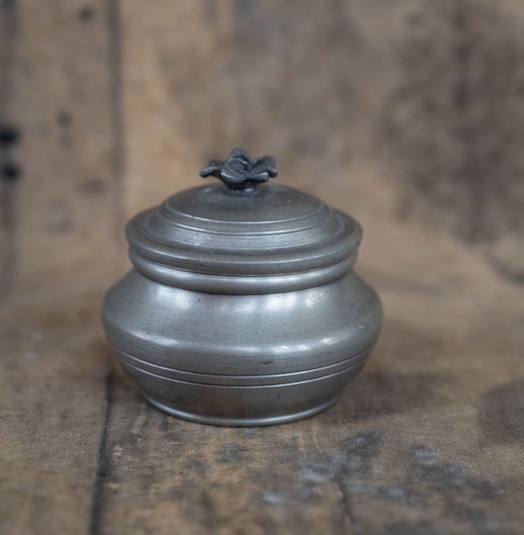 Mini Witch Cauldron Miniature Silver Spell Pot Vintage Small Bowl With ...