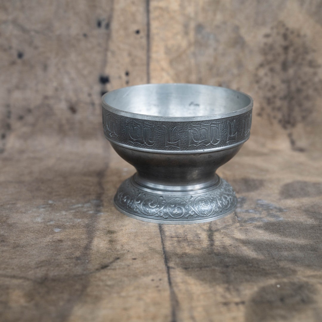 Pewter Altar Bowl Sacred Offering Ritual Dish Sage Smudge Bowl - Etsy
