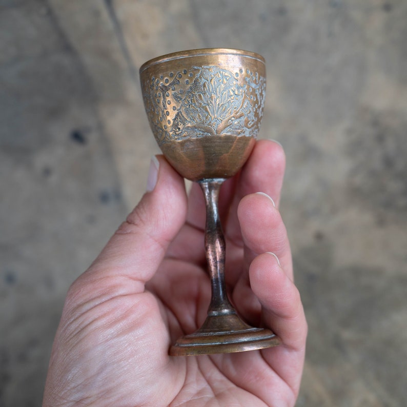 Altar Chalice Vintage Ritual Cup Wine Goblet Witch Wiccan - Etsy
