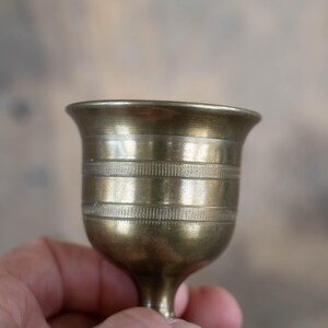 Brass Chalice Witch Wiccan Ritual Cup Vintage Altar Piece - Etsy