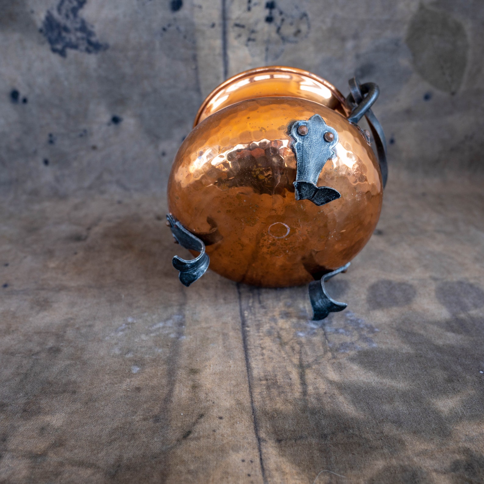 Copper Cauldron Antique Spell Pot Wicca Witch Altar Supplies - Etsy