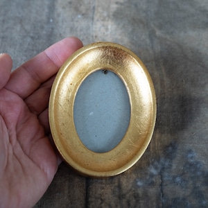 Wall Oval Gold Frame Vintage Wooden Photo Frame Oval Picture Frame - Etsy