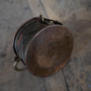 Copper Spell Pot Vintage Smudge Bowl Ritual Incense Burner Witch ...