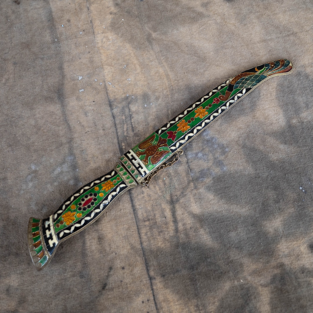 Vintage Athame Ornate Witches Knife Wicca Ritual Dagger Letter Opener ...