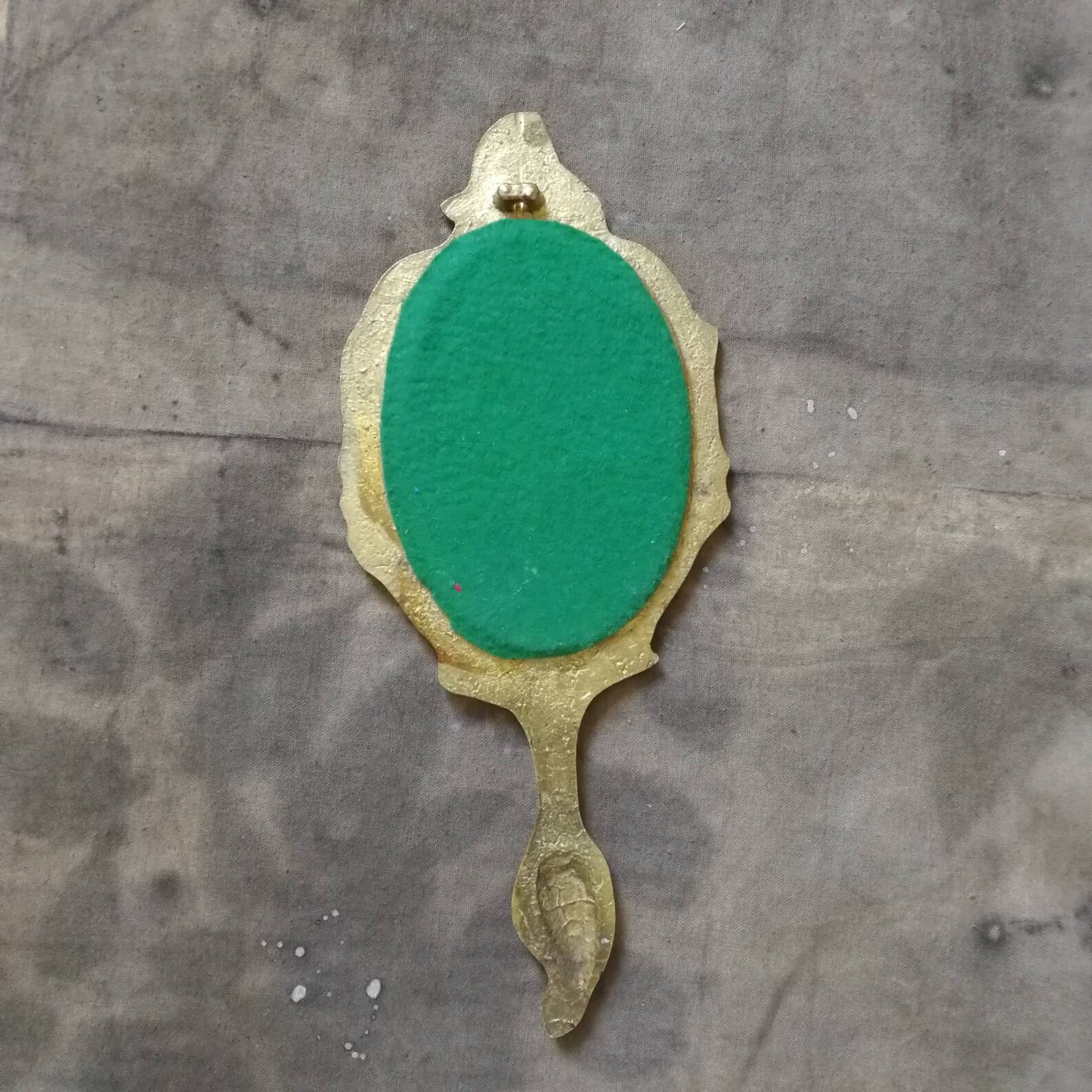 Hand Held Mirror Antique Hand Mirror Victorian Ornate Gold - Etsy