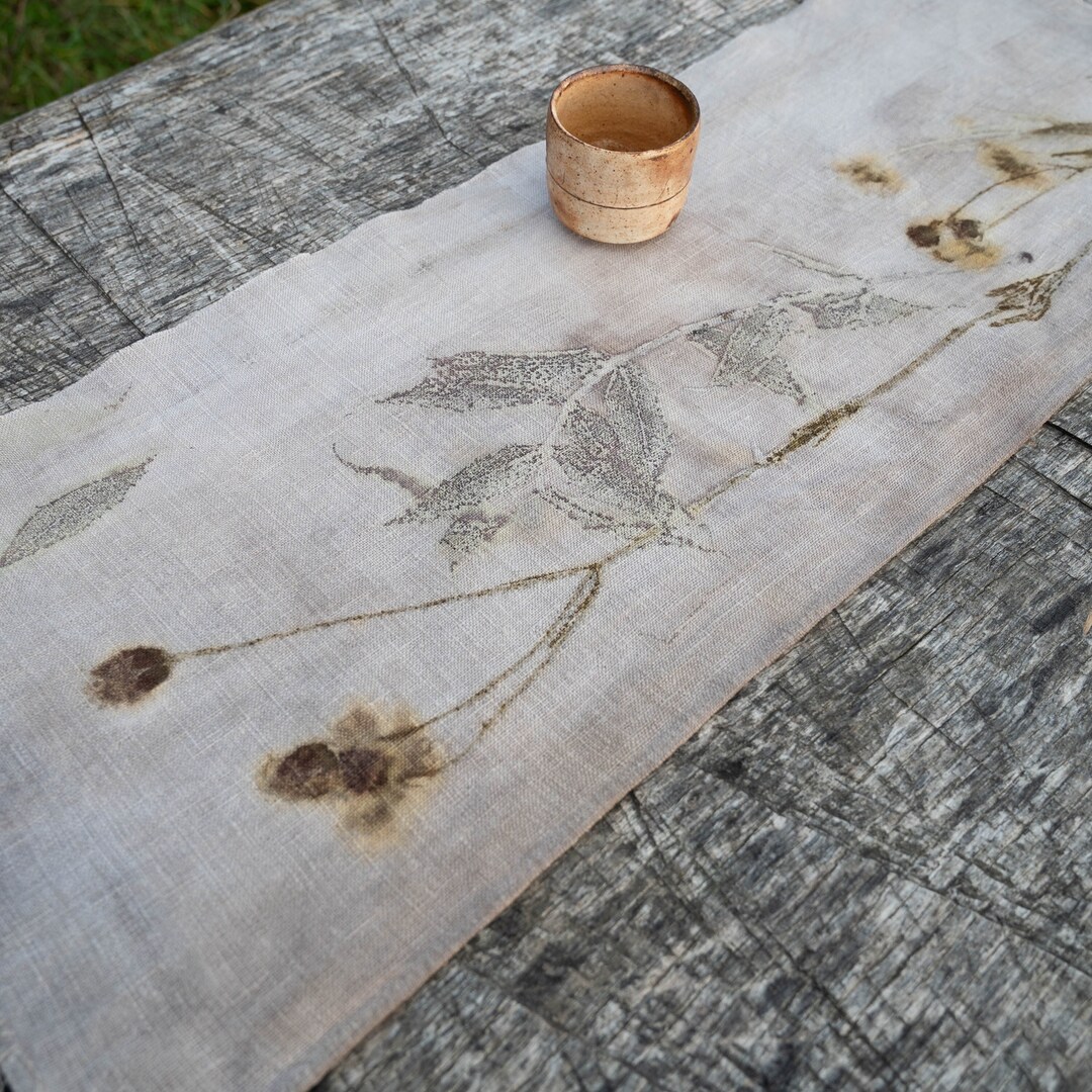 Handmade Tarot Cloth Linen Altar Runner Chabu for Gongfu Tea - Etsy Norway