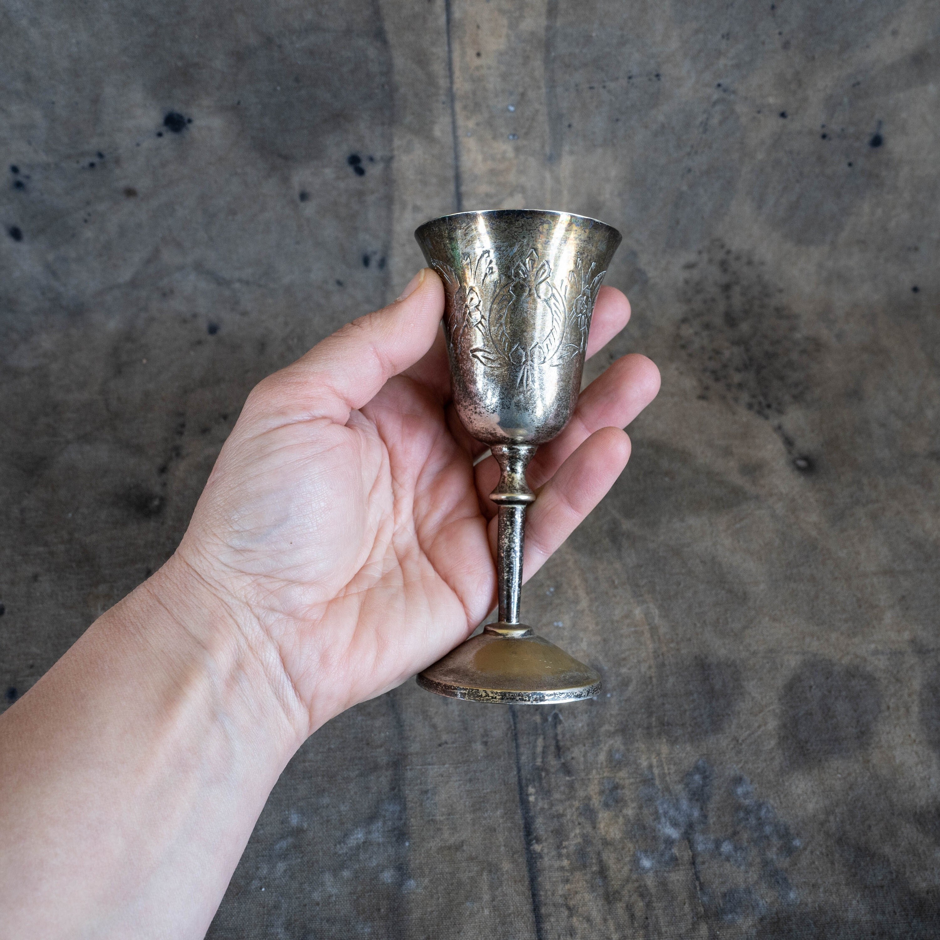 Vintage Altar Chalice Silver Ritual Cup Wicca Witch Goblet - Etsy