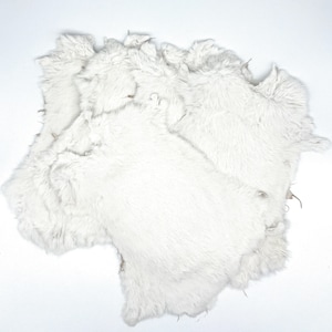 Assorted Natural Color Rabbit Fur Pelts - Craft Grade 5pk Assorted! - Etsy