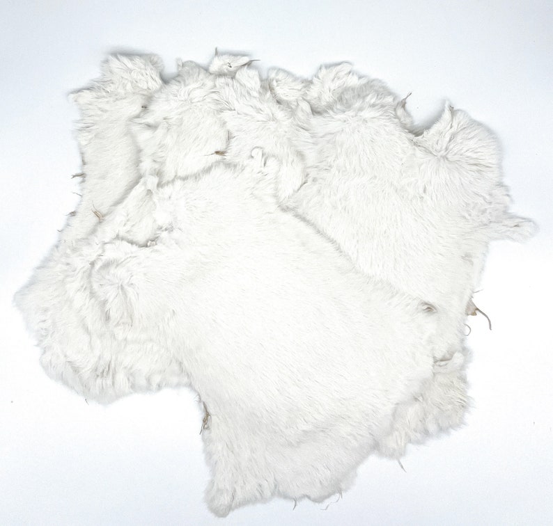 Assorted Natural Color Rabbit Fur Pelts Craft Grade 5pk - Etsy