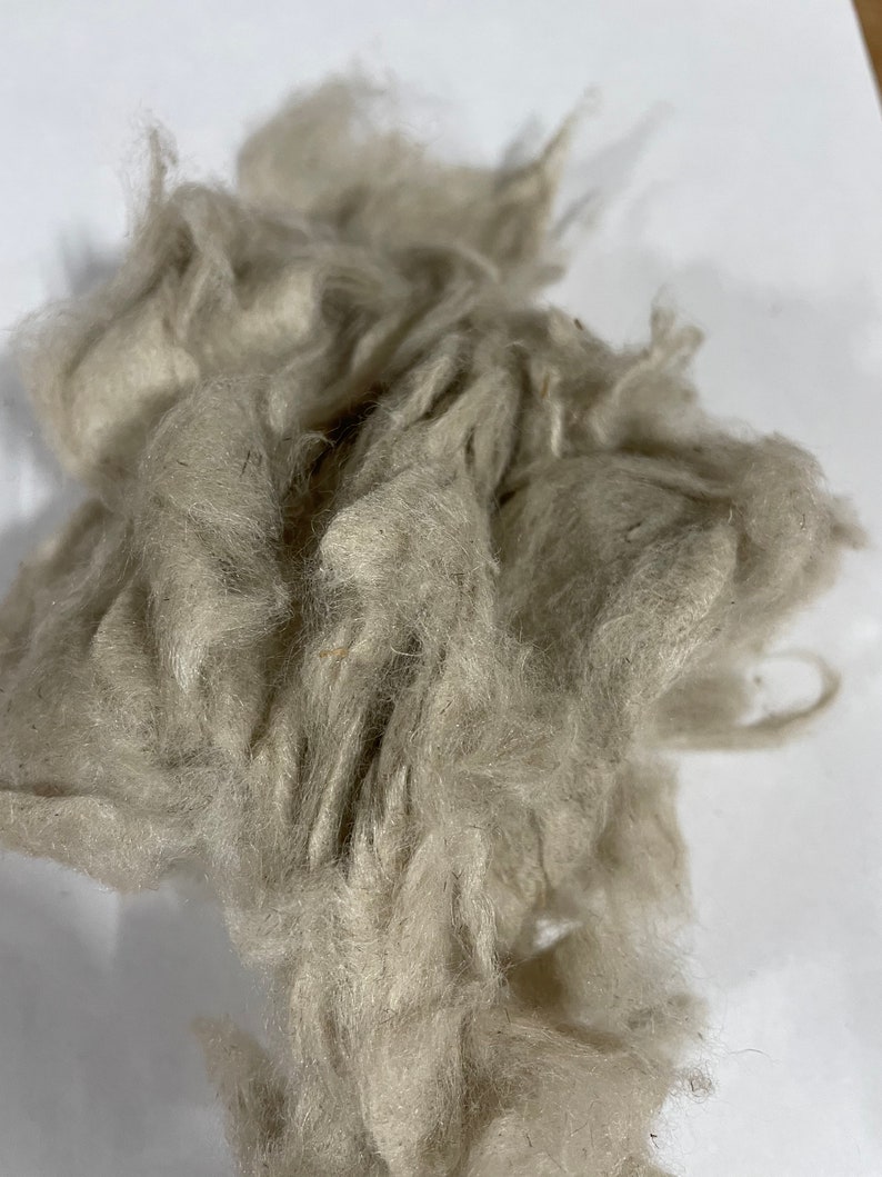 Natural Short Fiber Flax Tow - Etsy