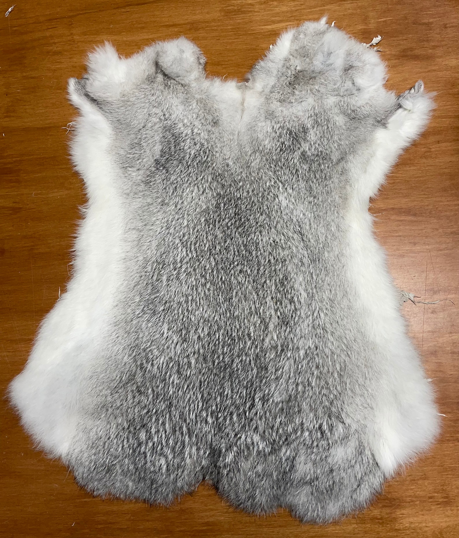 1 Pcs Natural Color Rabbit Fur Pelts Craft Grade Assorted | Etsy