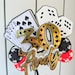 Poker Theme Cake Topper, With Name and Age. - Etsy